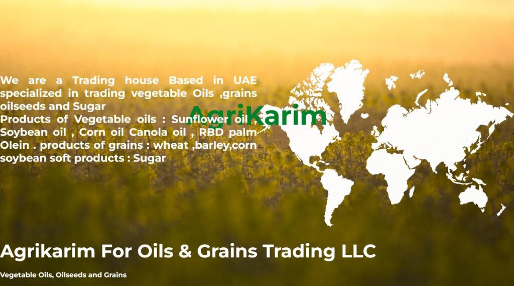 Home - Agrikarim Oil & Grains Trading LLC